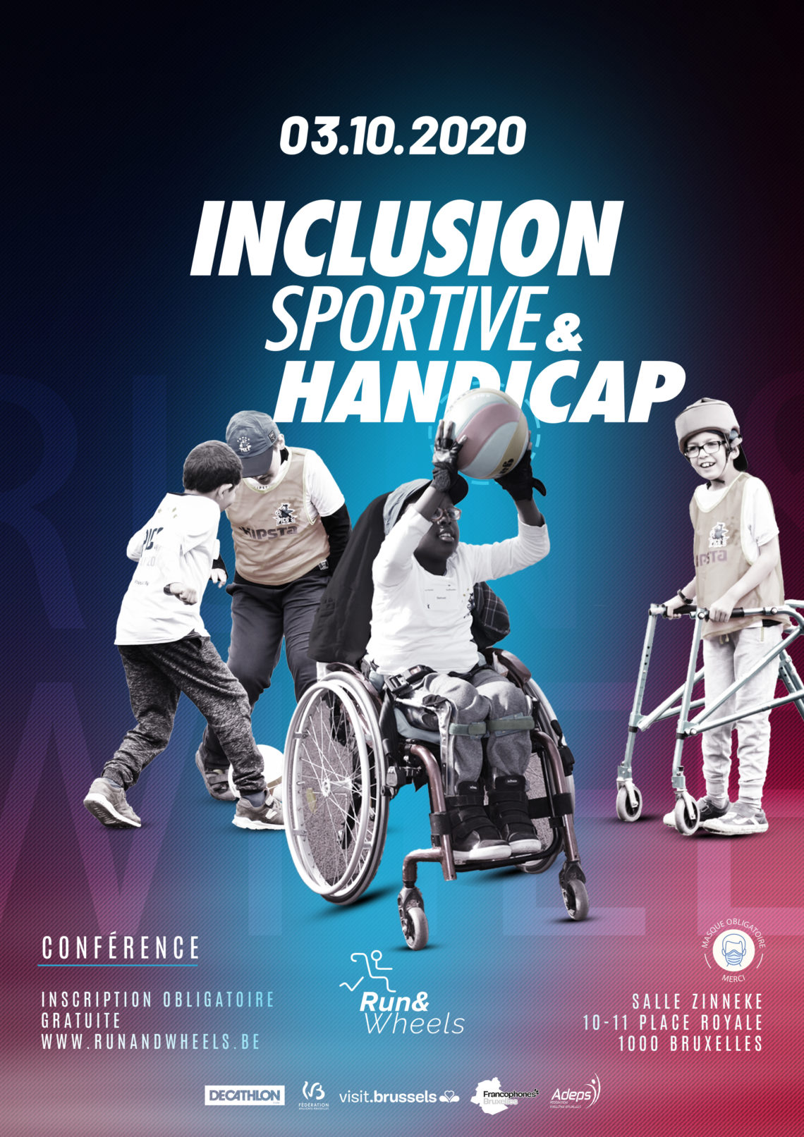 Conférence 03.10 : Inclusion sportive et Handicap | Run and Wheels